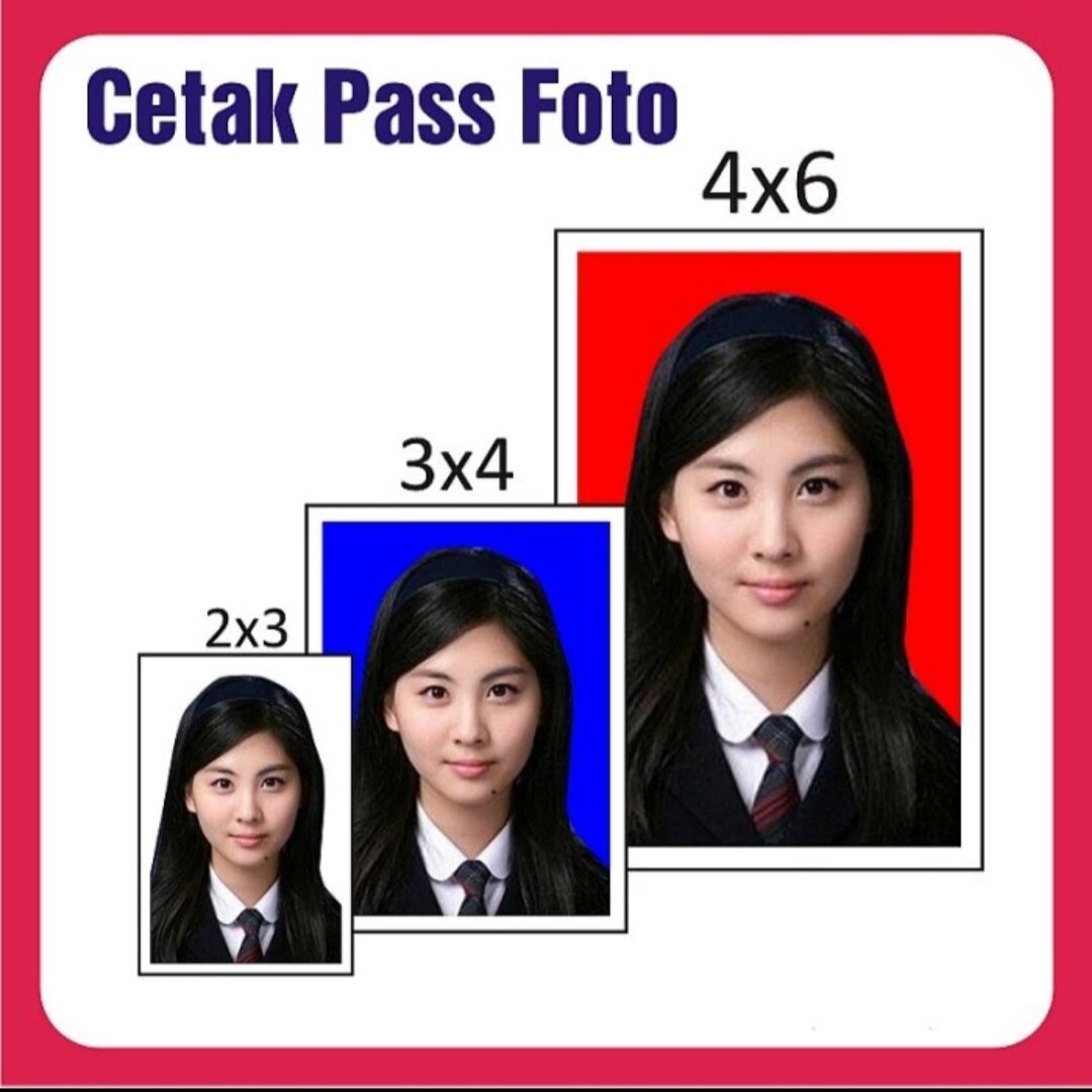 CETAK PAS FOTO GANTI BACKGROUND UNTUK KTP, SKCK, RAPOT, IJAZAH 8 PCS ...
