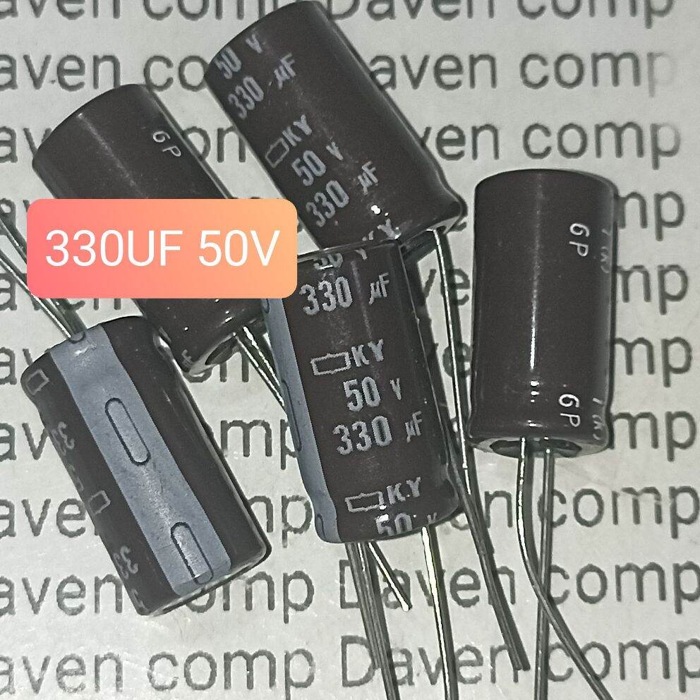 10BUAH ELCO 330UF 50V ELKO 330UF 50VOLT 330 UF 50 VOLT KAPASITOR ELKO | Lazada Indonesia