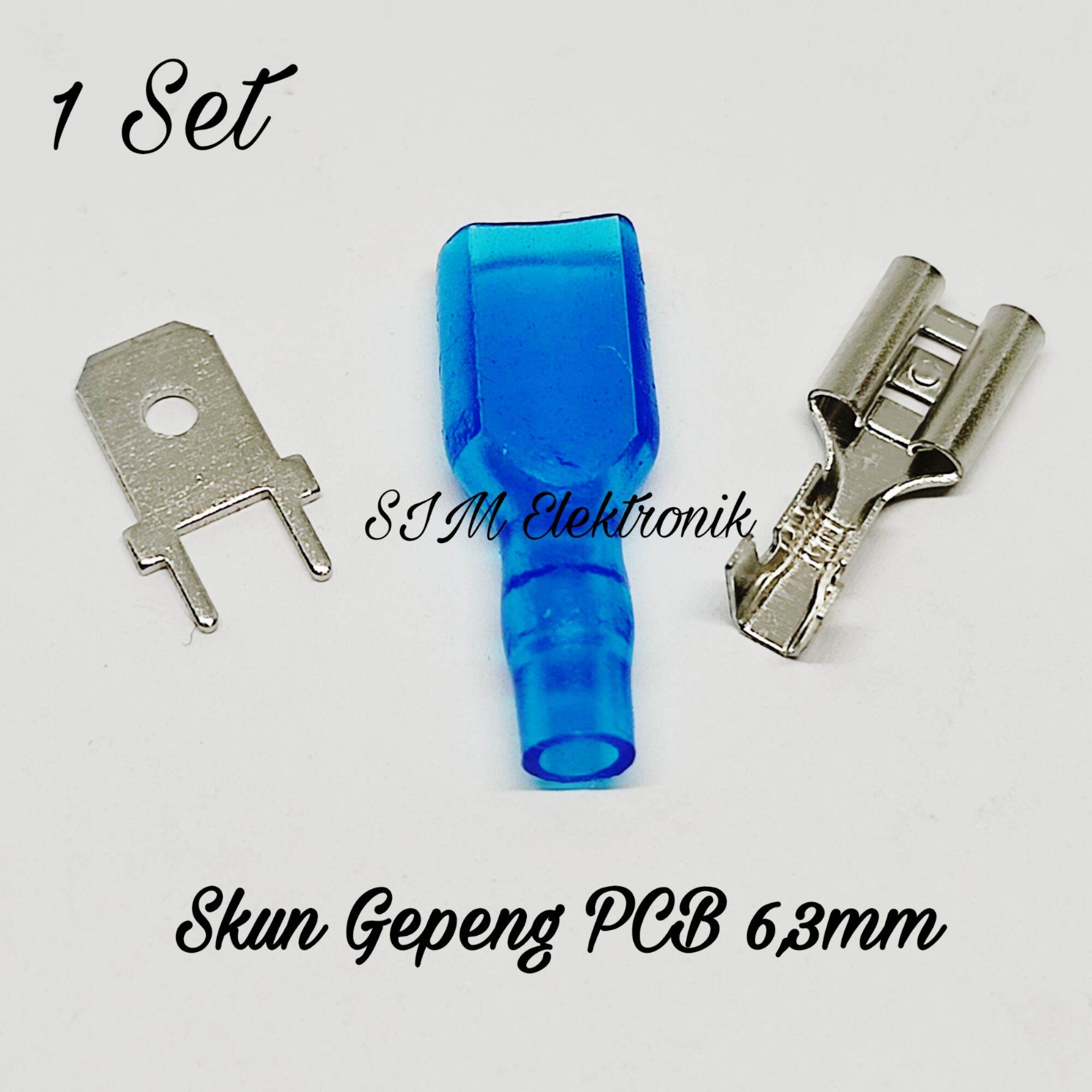 SKUN GEPENG PCB 6,3MM Skun Gepeng | Lazada Indonesia