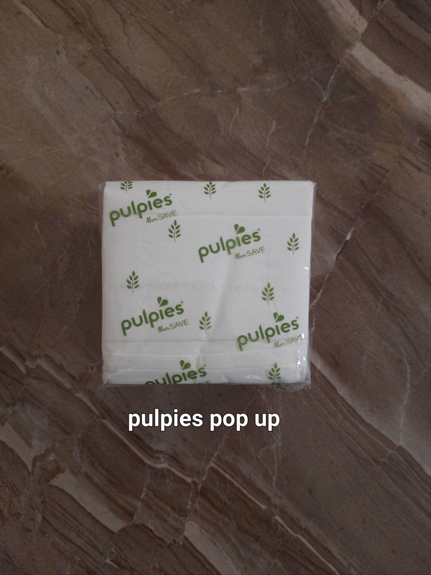 tisu tissu tissue facial pop up multipurpose PULPIES 150s 2ply ts meja ...
