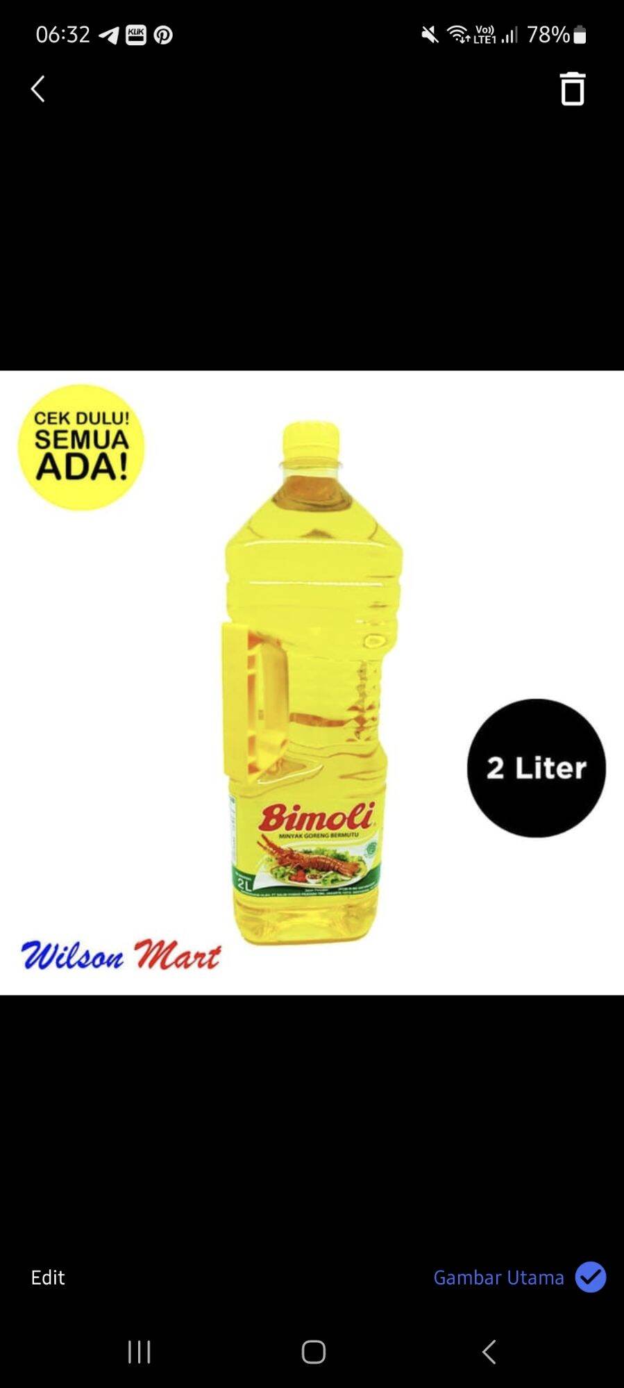 Bimoli 2 liter botol | Lazada Indonesia