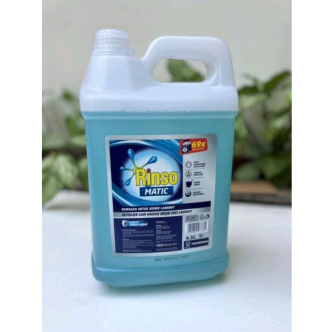 PROMO!! Detergen Rinso Cair matic 4.5 Liter / Sabun Pencuci Pakaian ...