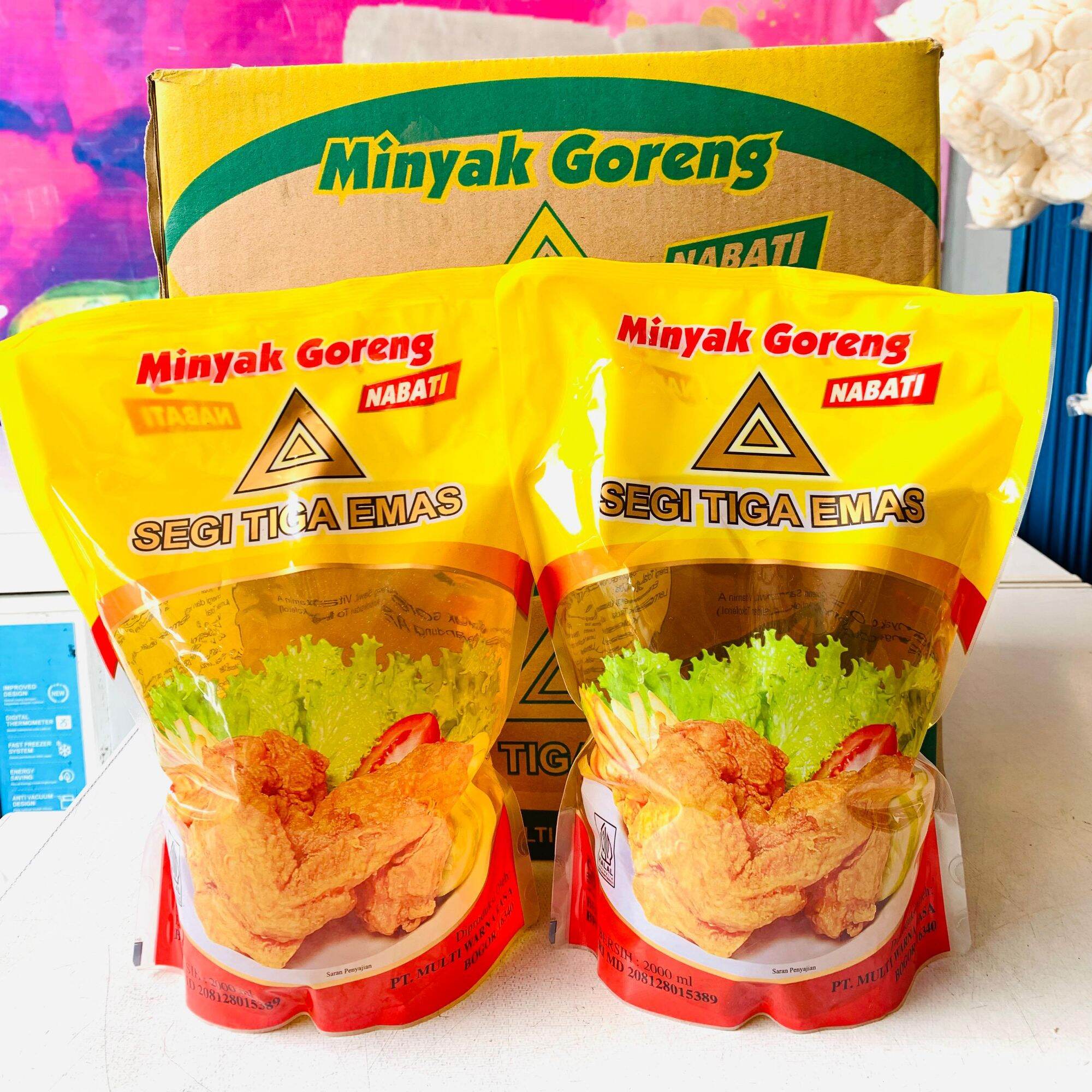 Minyak Goreng 2 Liter Pouch Premium Bening | Lazada Indonesia