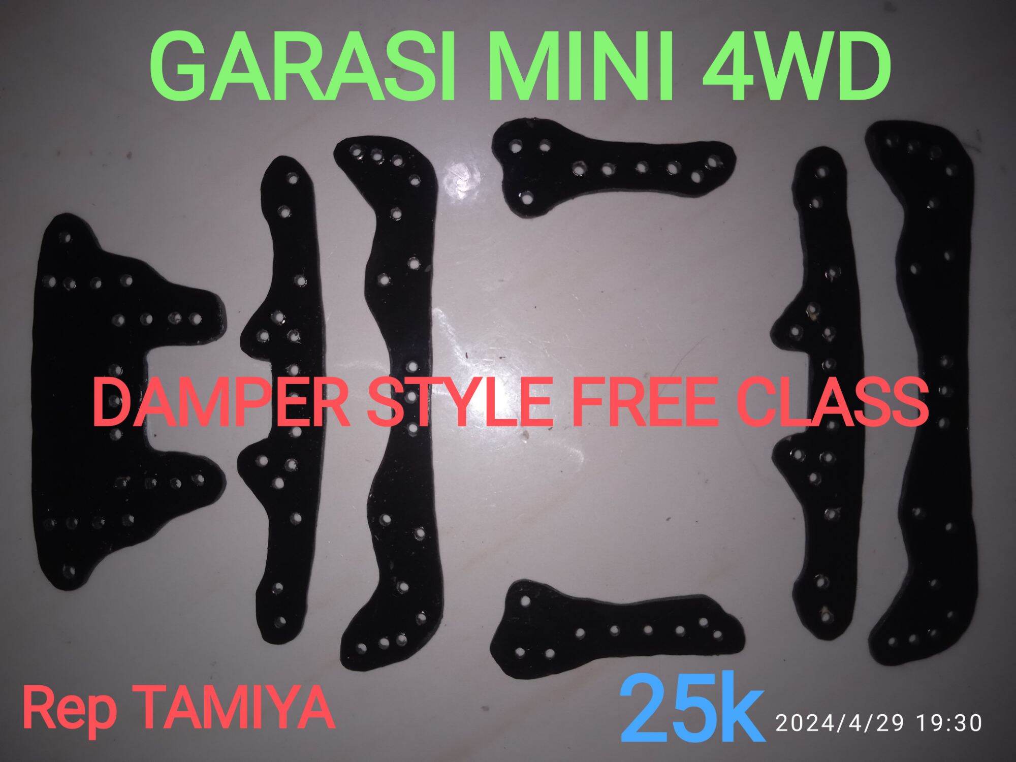 TAMIYA ORIGINAL DAMPER STYLE (Replika TAMIYA) di anjurkan hanya utk ...