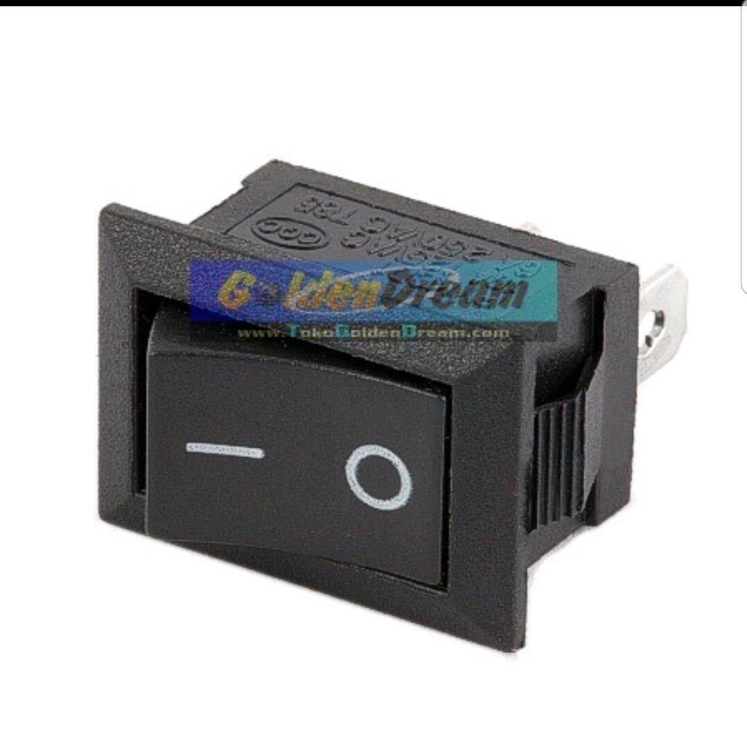 Saklar Power 10 x 15mm Rocker Switch dengan 2 kaki 10x15mm | Lazada ...