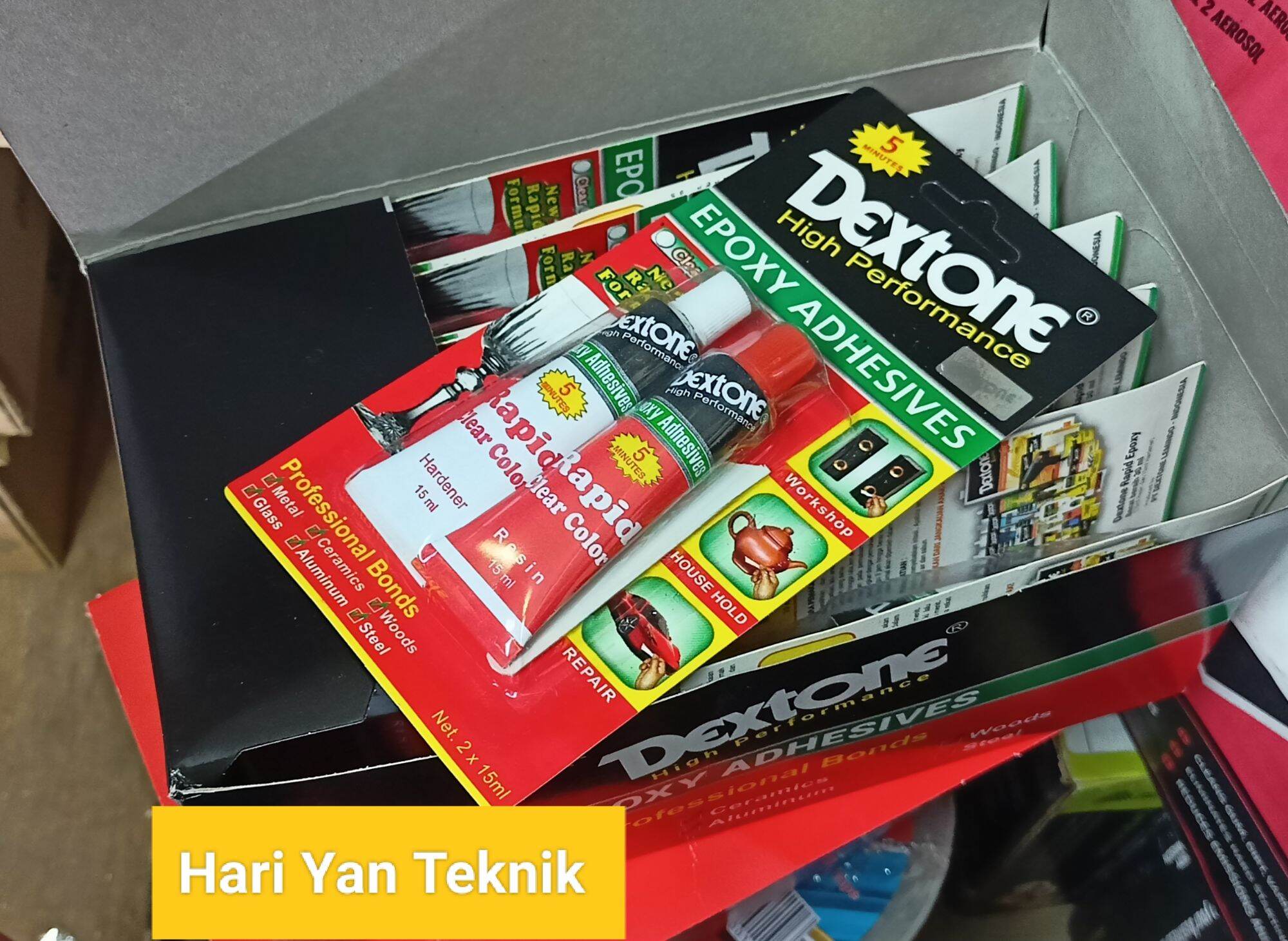 Dextone Epoxy Adhesive Rapid Clear | Lazada Indonesia