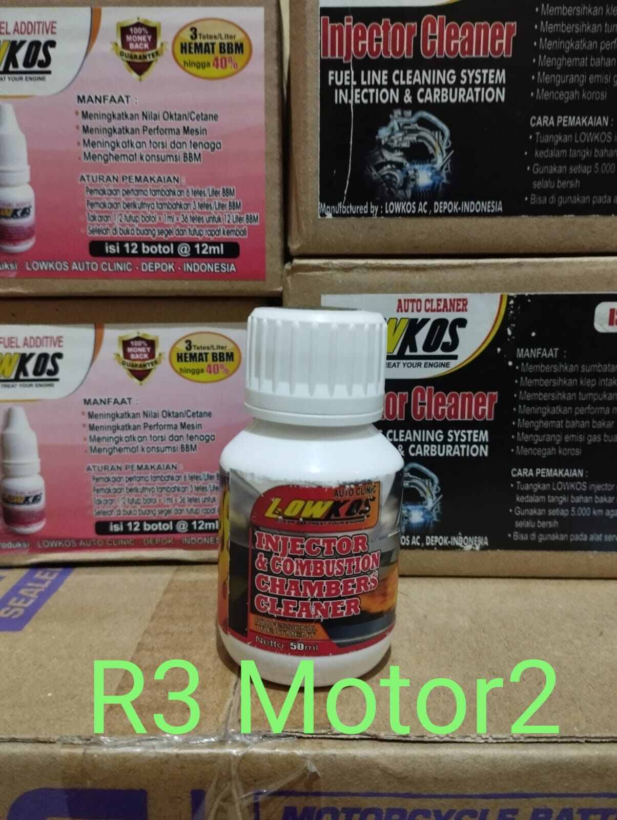 LOWKOS CAIRAN INFUS INJEKSI Injector Cleaner Pembersih Injektor 50 ML ...