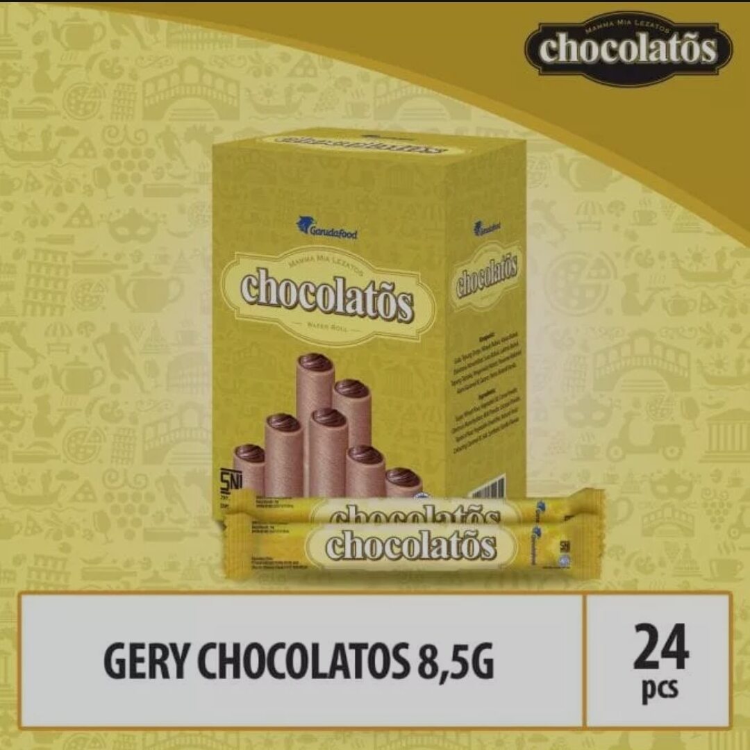 chocolatos wafer stick isi 25 pcs | Lazada Indonesia