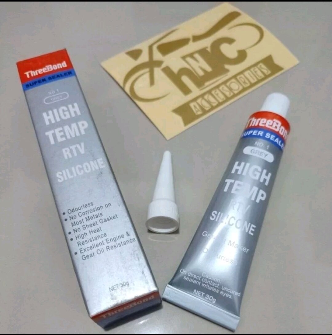 LEM THREEBOND SUPER SEALER NO 1 HIGH TEMP RTV SILICONE GREY ABU ABU 30g ...