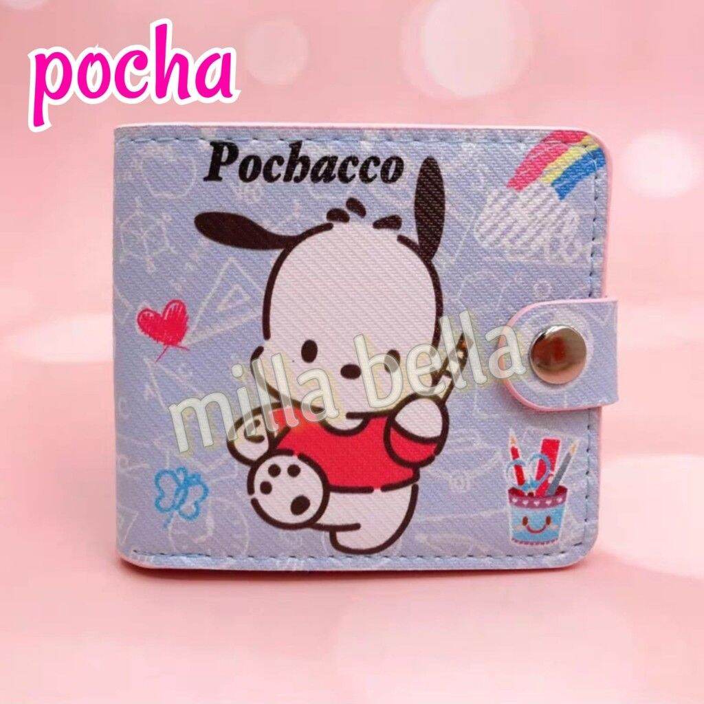 MB Dompet Klip PELANGI Kuromi Melody Cinnamoroll Pochacco Hello Kitty ...