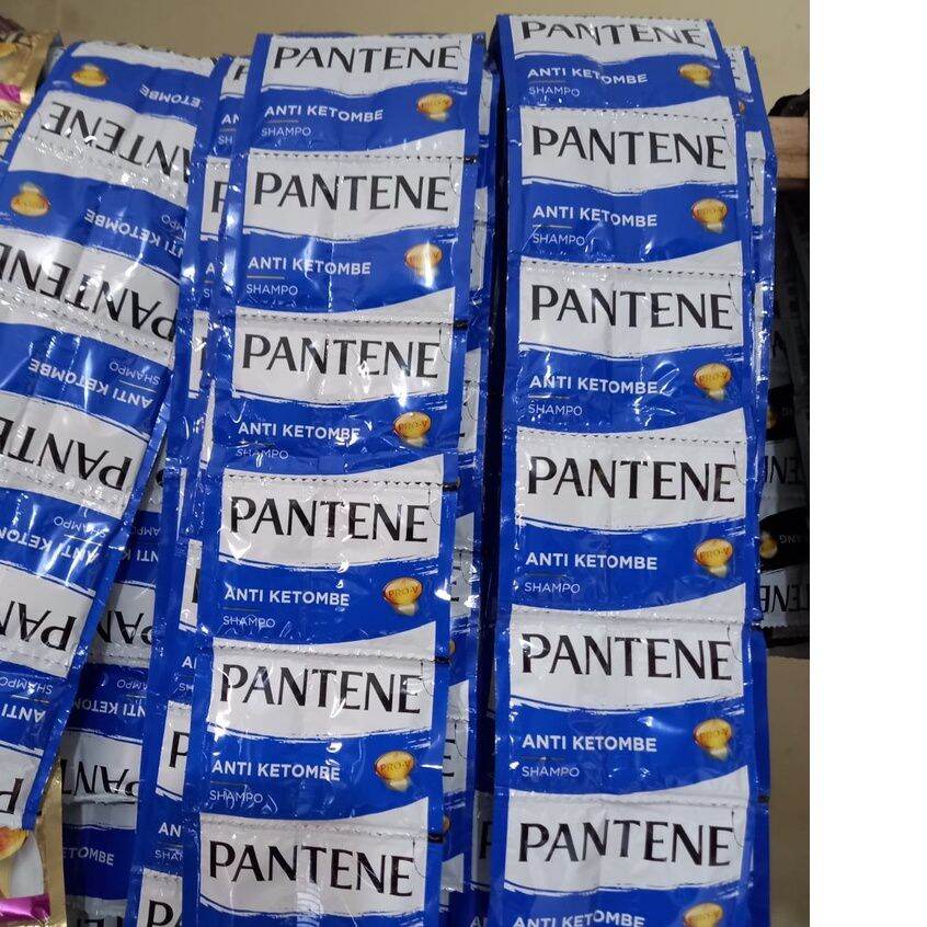 PANTENE 12'S/ PANTENE ANTI KETOMBE BIRU/ PANTENE RONTOK PINK/SHAMPO ...