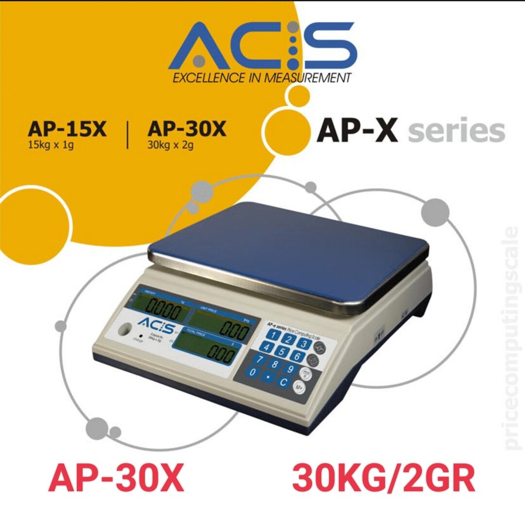 ACIS TIMBANGAN HARGA DIGITAL AP 30X 30KG/2GR | Lazada Indonesia