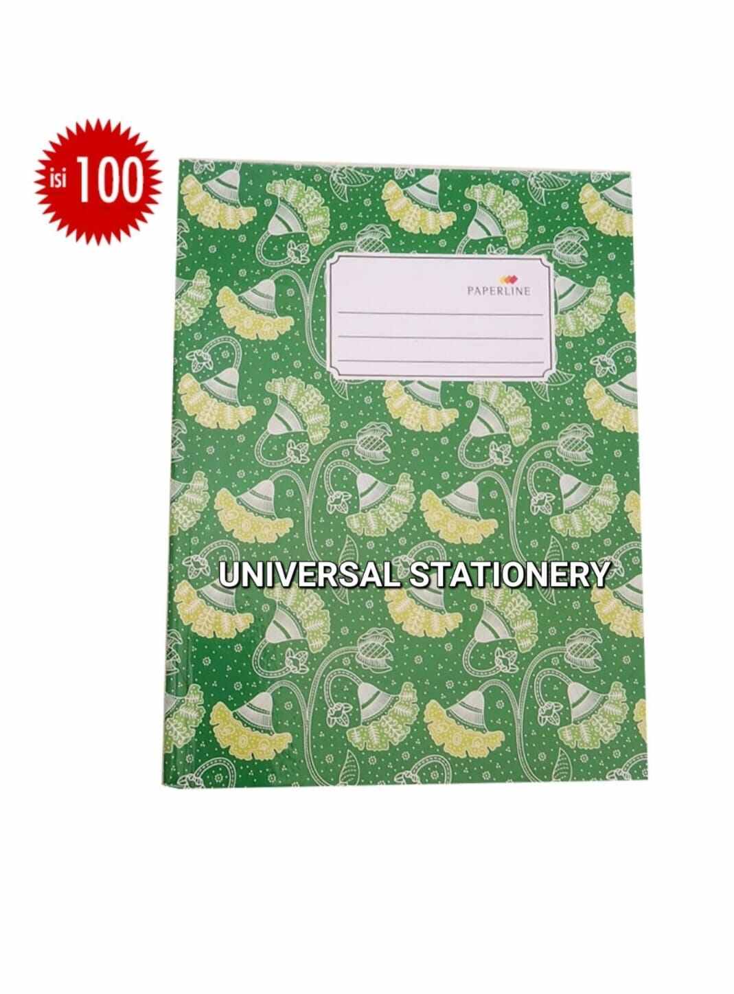Buku Hard Cover Paperline Kwarto (Pcs) / Paperline Buku Hard Cover ...