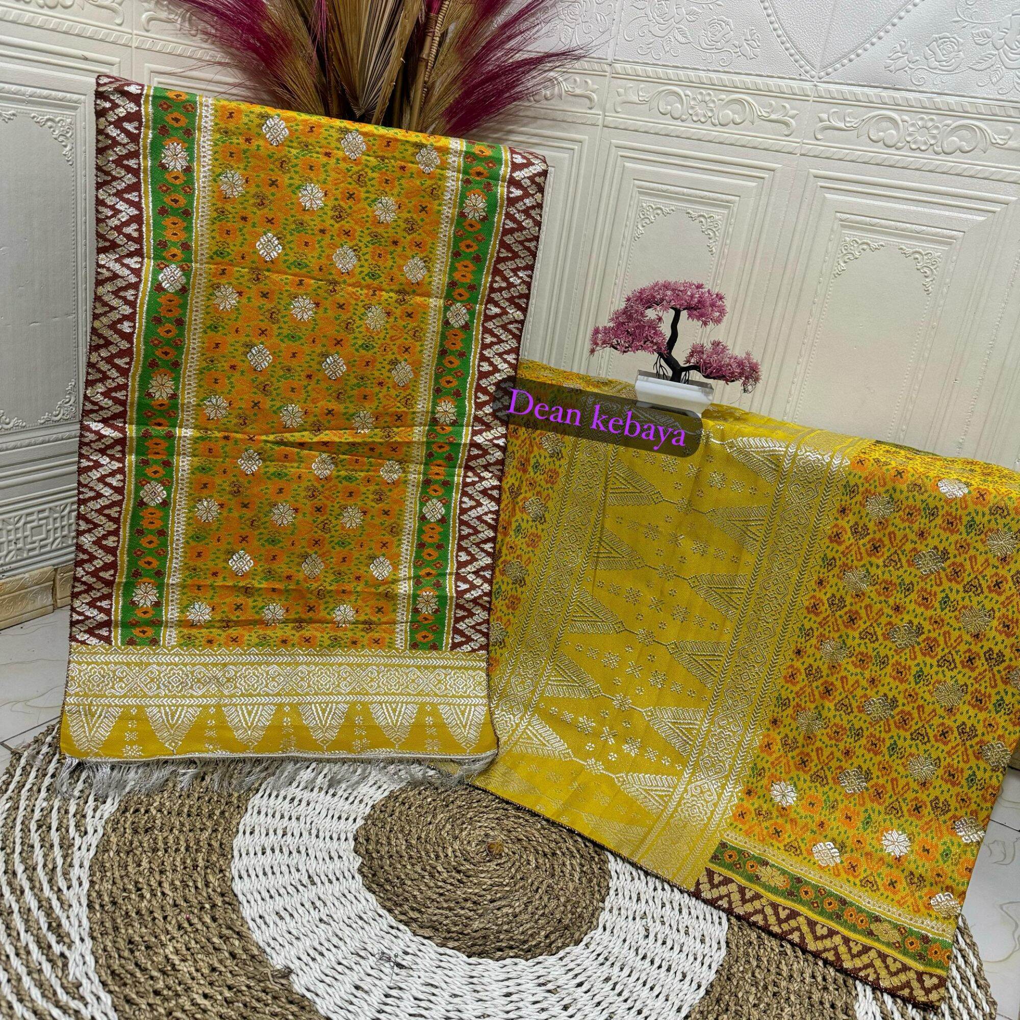 kain songket palembang limar 3 negeri / high quality / tenun mesin ...