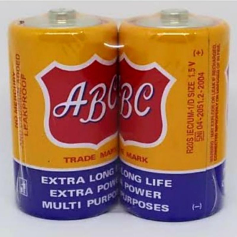 baterai abc R20 jumbo 2 pcs | Lazada Indonesia