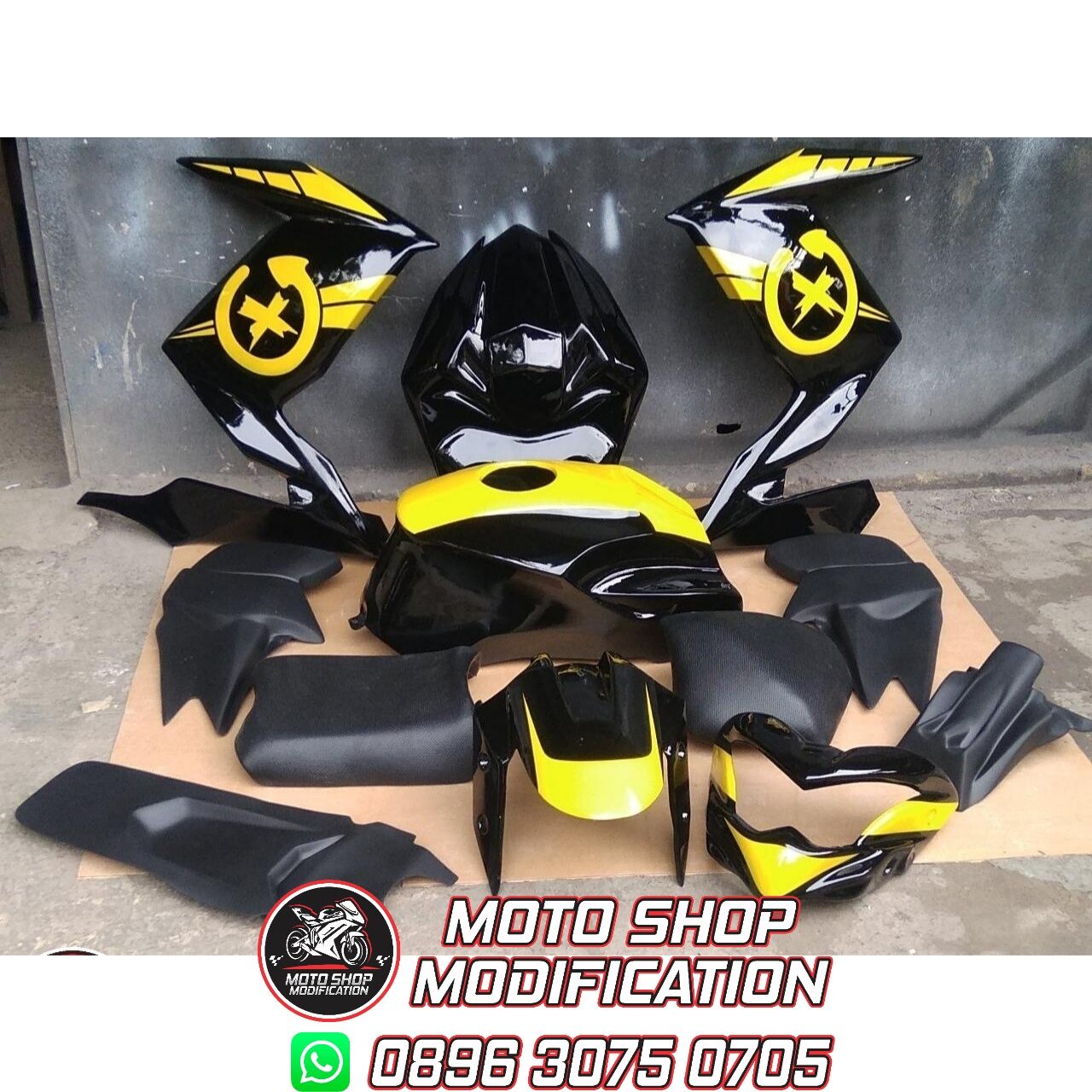 Paket Full Body Modifikasi Model Fighter PNP Yamaha Byson Karbu 2010 ...