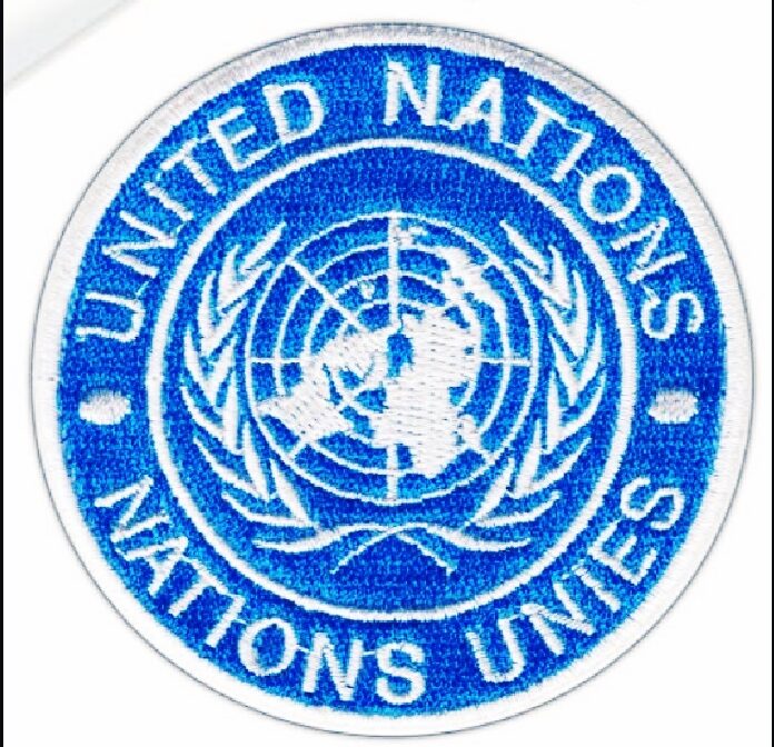 COD, bordir logo united nations / bordir tempelan keren / bagus dan ...