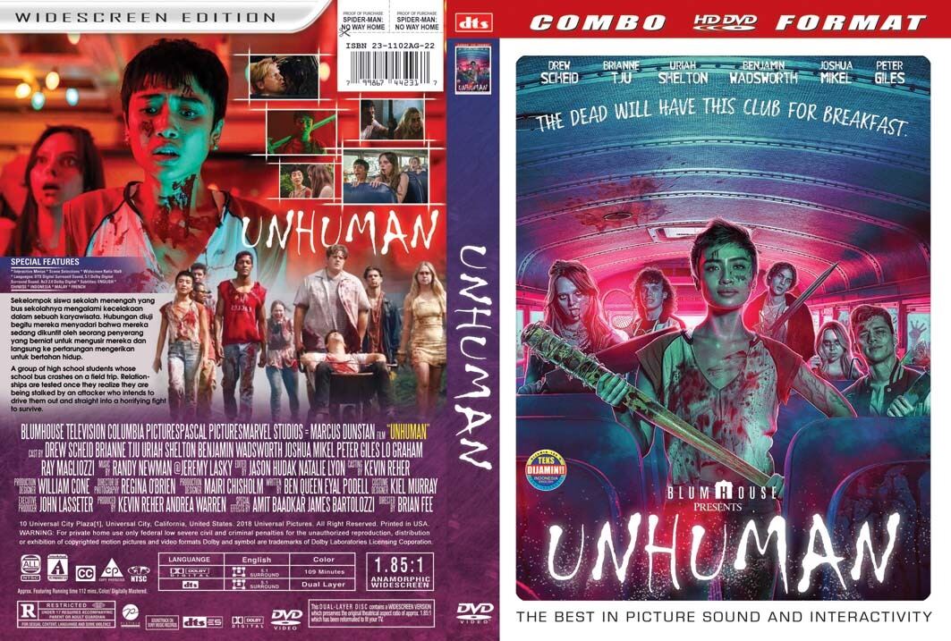 Kaset Dvd Film Bioskop: UNHUMAN 2022 | Lazada Indonesia
