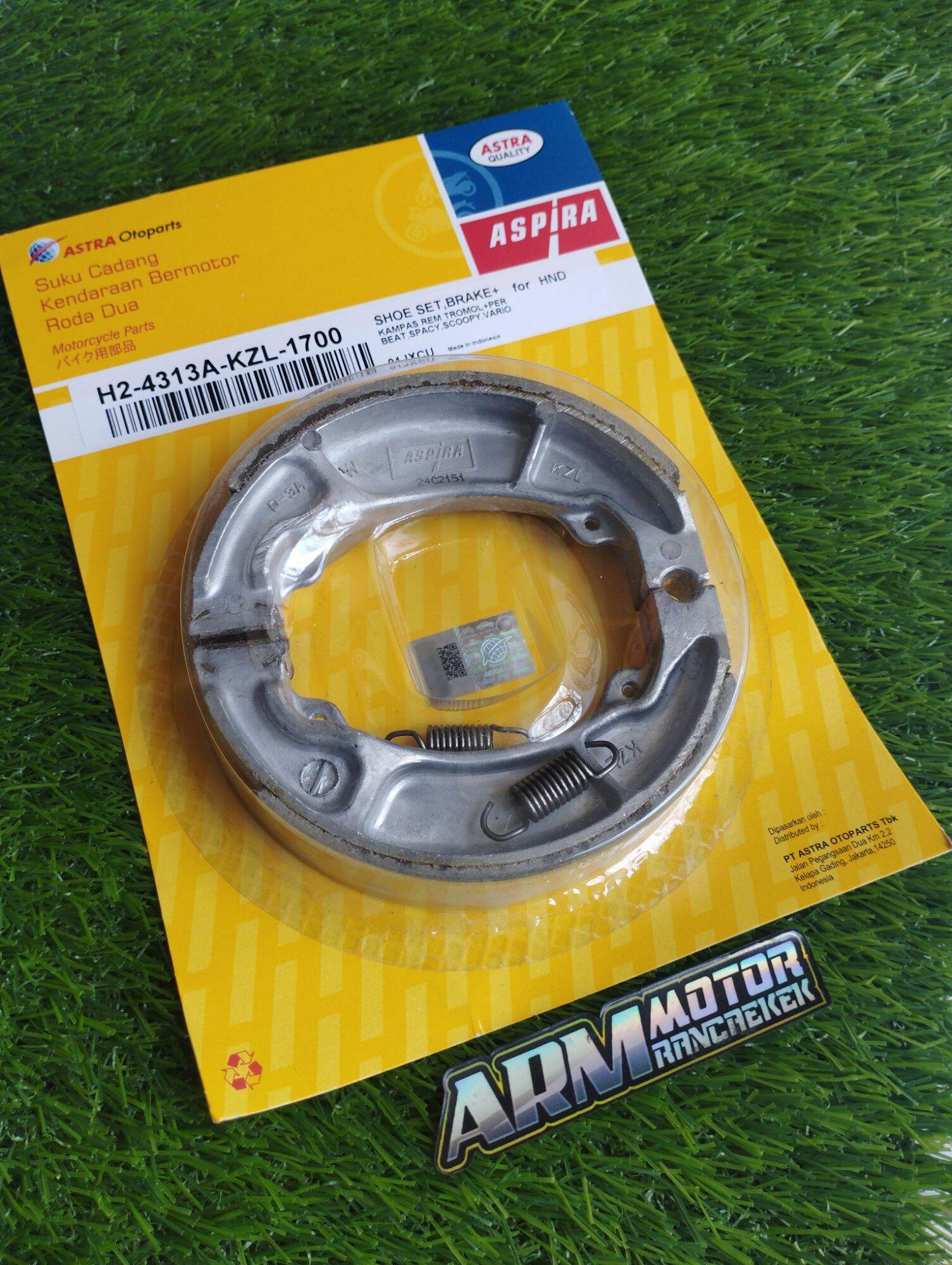 pirodo KZL Vario beat scoopy ASPIRA Astra Otoparts kampas rem | Lazada ...