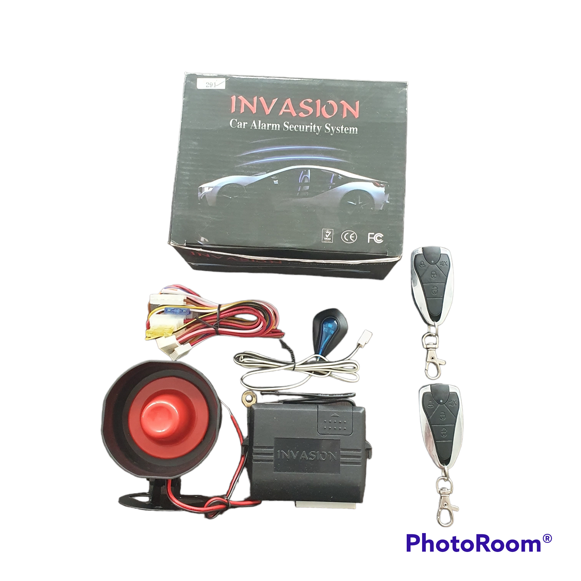 alarm mobil INVASION kunci remote pengaman mobil kualitas bagus ...