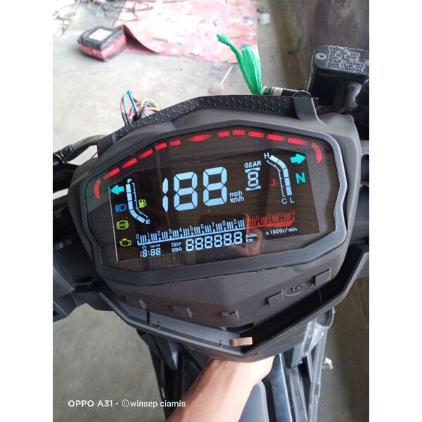 speedometer digital MX king 150 | Lazada Indonesia