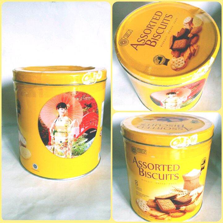 BISCUIT NISSIN ASSORTED KALENG KUNING - Biskuit Nissin Aneka Rasa 650 g ...