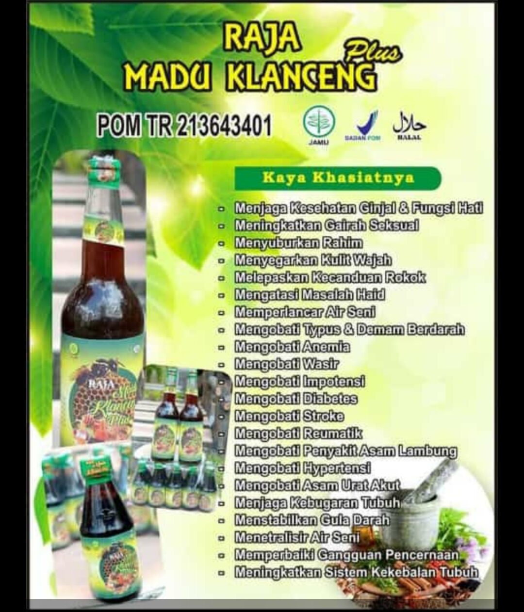 JAMU RAJA MADU KLANCENG PLUS 600ML JAMU PEGALINU REMATIK COCOK UNTUK ... JAMU RAJA MADU KLANCENG PLUS 600ML JAMU PEGALINU REMATIK COCOK UNTUK ...