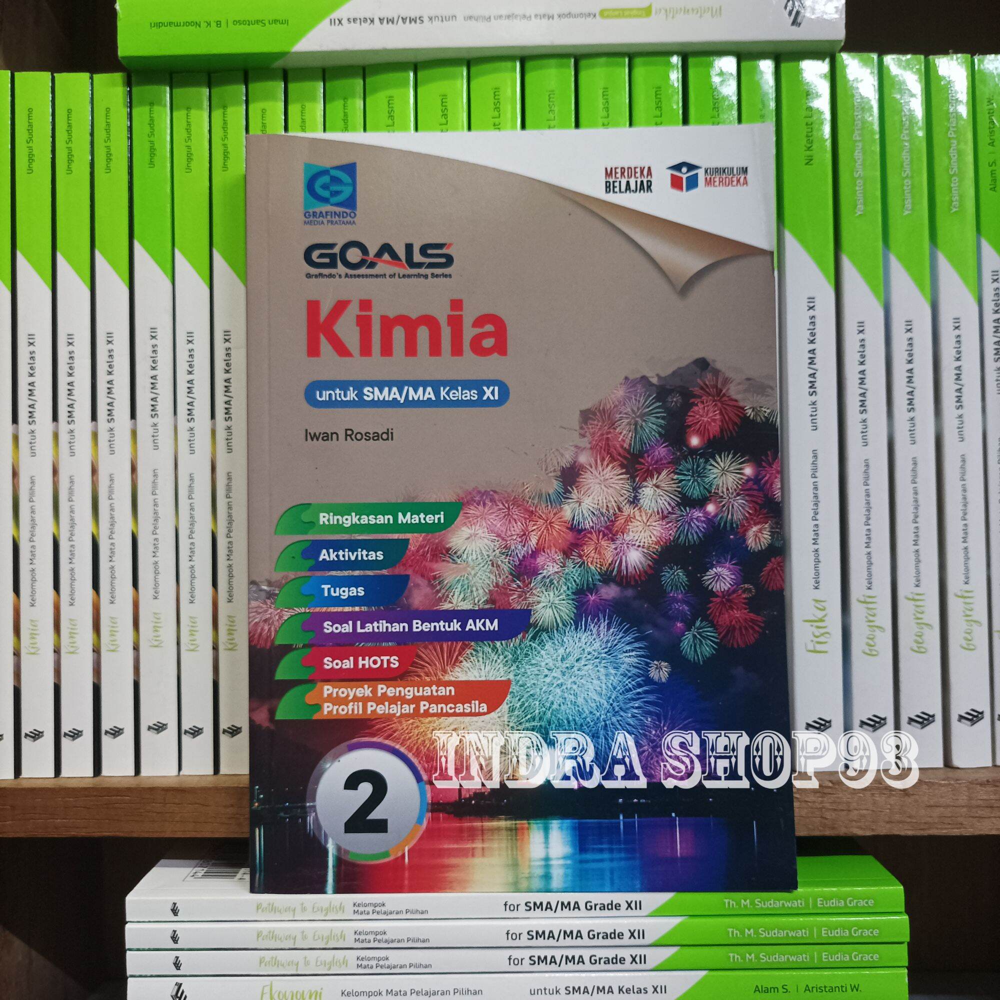 Buku Soal Goals Kimia Kelas 2/XI/11 SMA Grafindo Kurikulum Merdeka | Lazada Indonesia