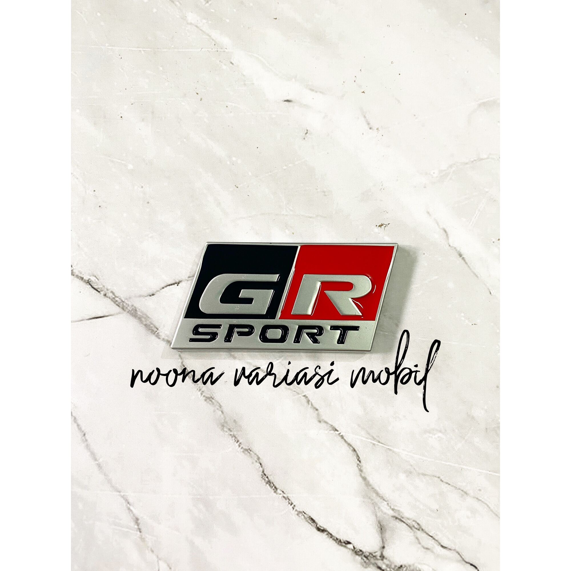 Logo Emblem Toyota GR SPORT GAZOO RACING model tempel | Lazada Indonesia