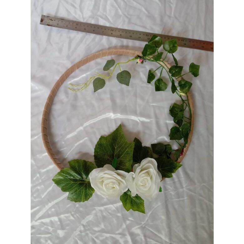 lingkaran inisial nama dekor backdrop background | Lazada Indonesia