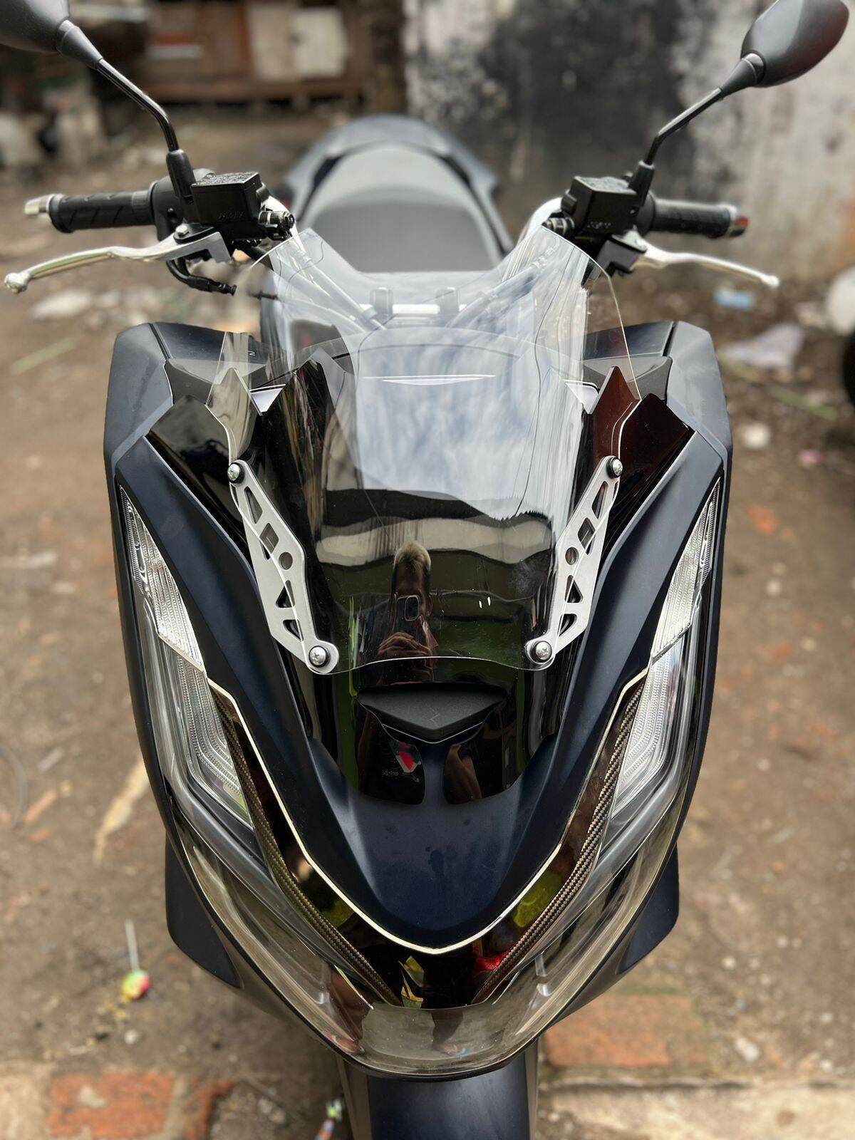 Visor pcx 160 - windshield pcx 160 - visor pcx 160 model Thailand ...