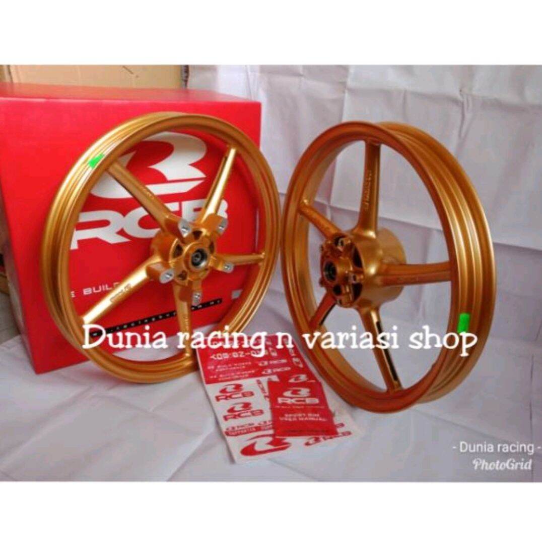 Velg RCB SP522 Palang 5 Gold MX King 160 185 ring 17 Velg Racing RCB ...
