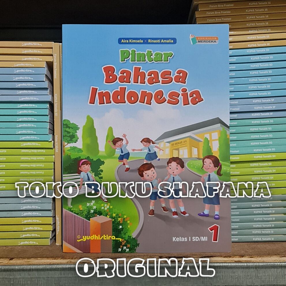 Buku Pintar Bahasa Indonesia Kelas 1 SD Yudhistira Kurikulum Merdeka ( KURMER ) | Lazada Indonesia