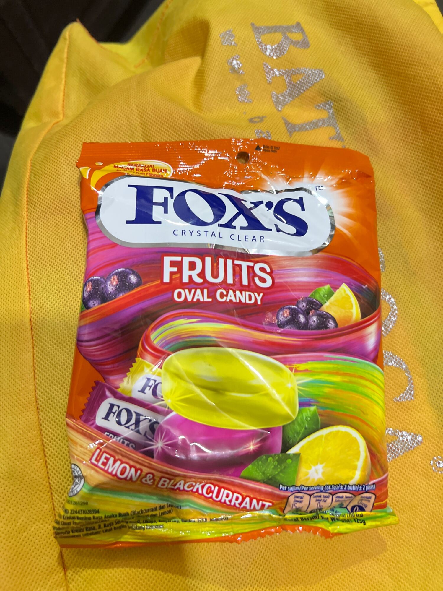 PERMEN FOXS FRUITS ZAK | Lazada Indonesia
