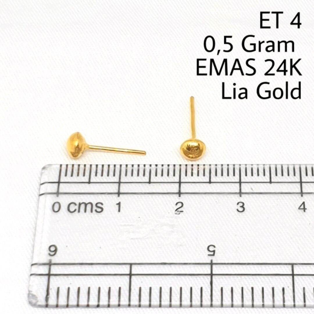 Anting Bayi & Anak Kenip EMAS 24K 100% | Lazada Indonesia