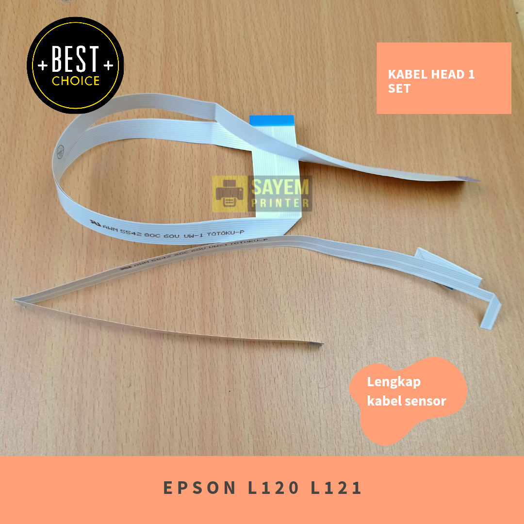 Cable Kabel Head Plus Sensor Epson L120 Fleksibel Baru Lazada Indonesia 7903