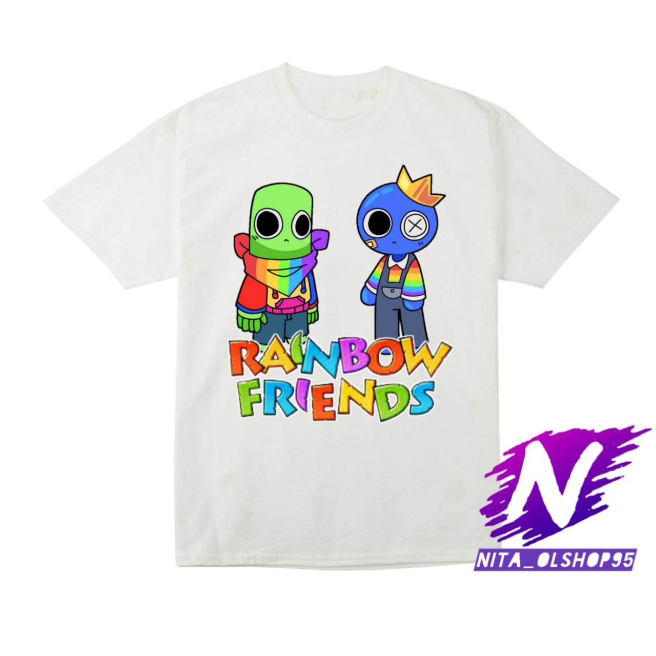 baju rainbow friends baju anak rainbow friends kaos rainbow friends ...