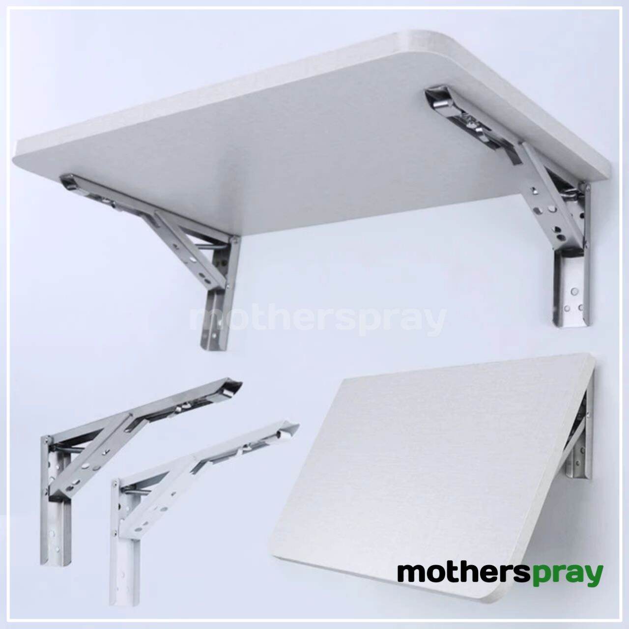 Meja Lipat Dinding Tempel Ukuran 60cm x 40cm | Lazada Indonesia