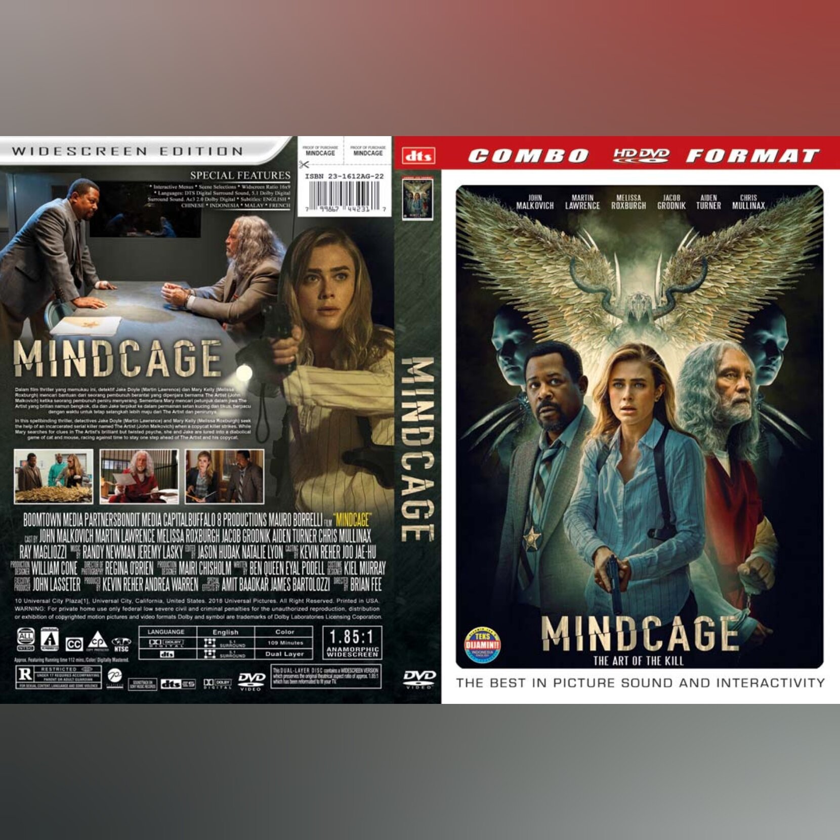 Dvd Film Action Mindcage (2022) | Lazada Indonesia