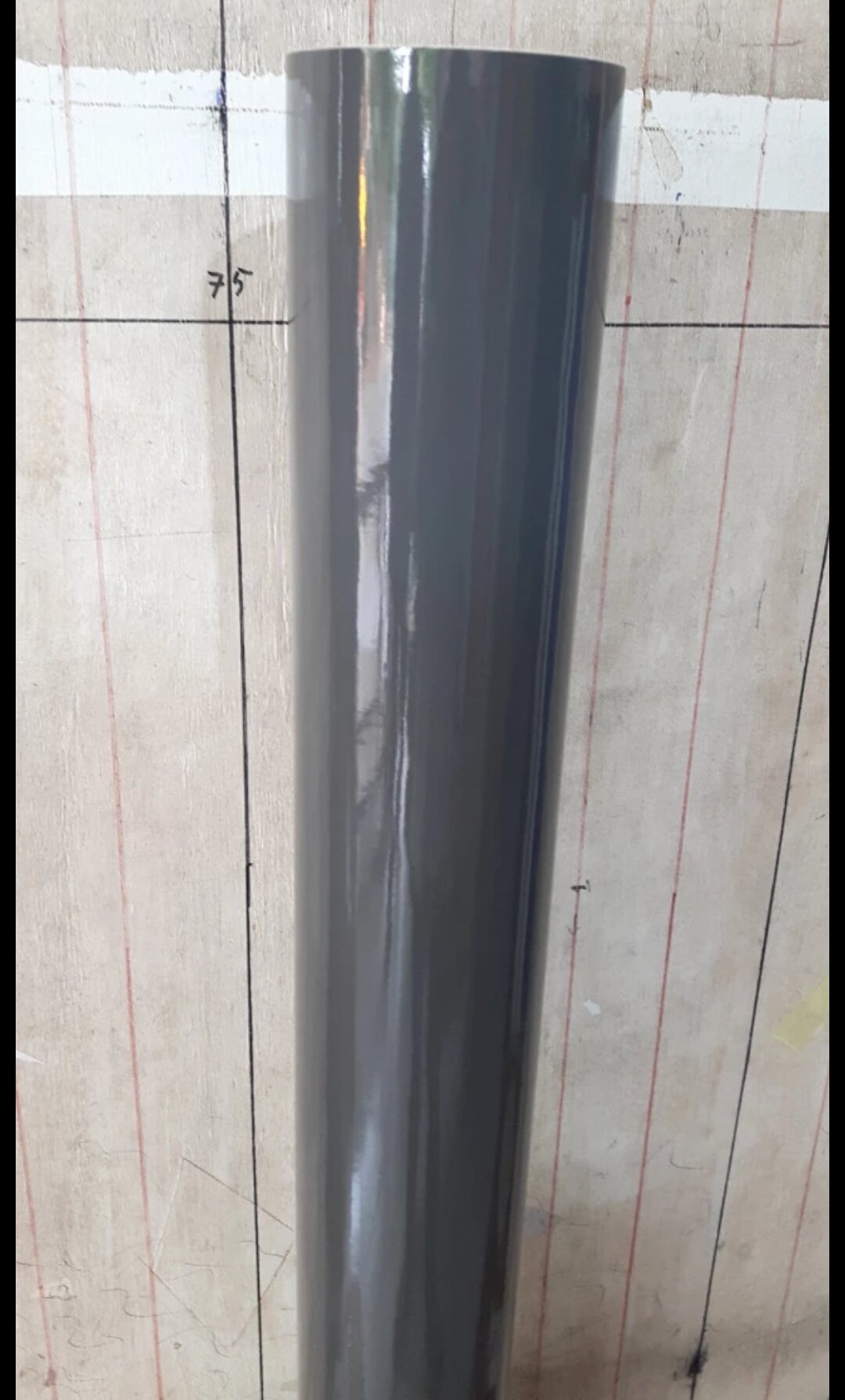 [ ORACAL ] SKOTLET WARPING MOTOR MOBIL ABU ABU DARK GREY 073 GLOSSY ORACAL made in Germany ...