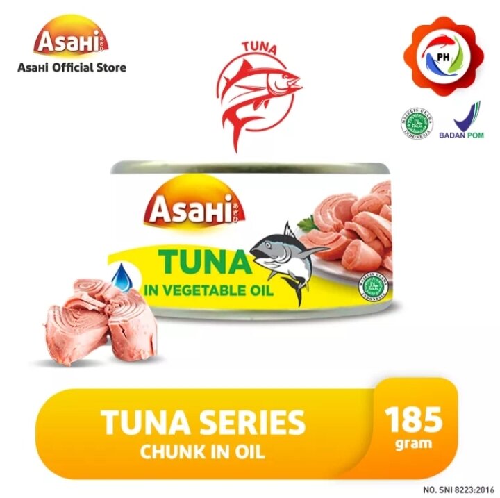 AsaHi Tuna Chunk in Oil 185 gr | Lazada Indonesia