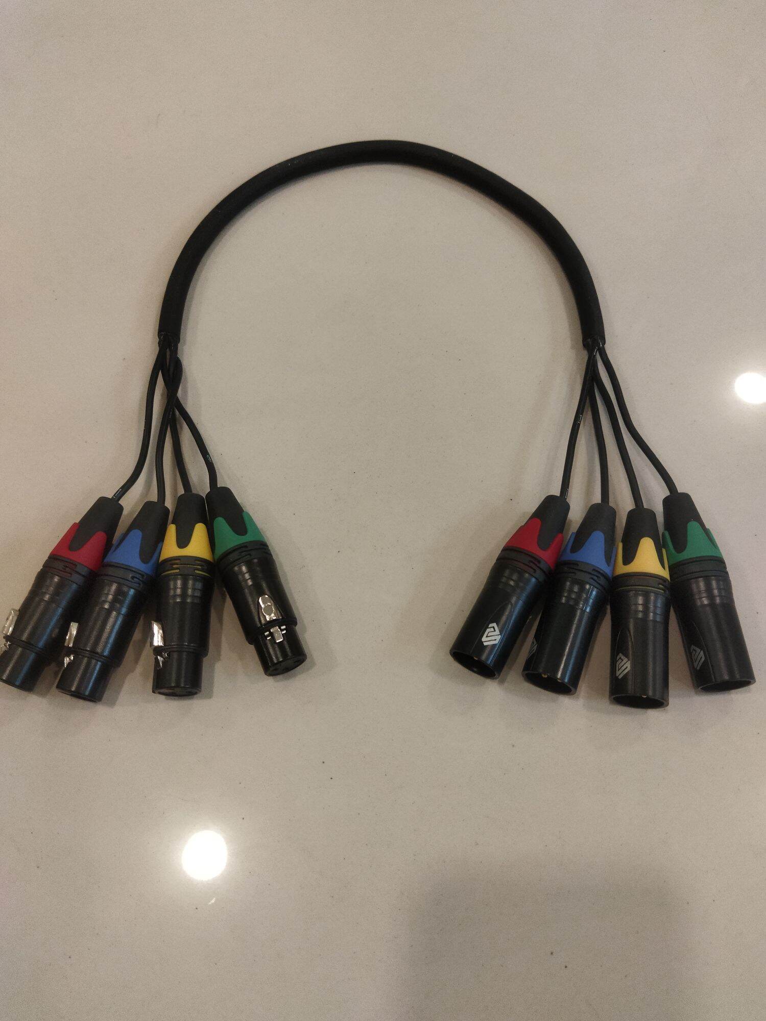 snake kabel/kabel snake 4 canel jek xrl male to female 60 cm | Lazada ...