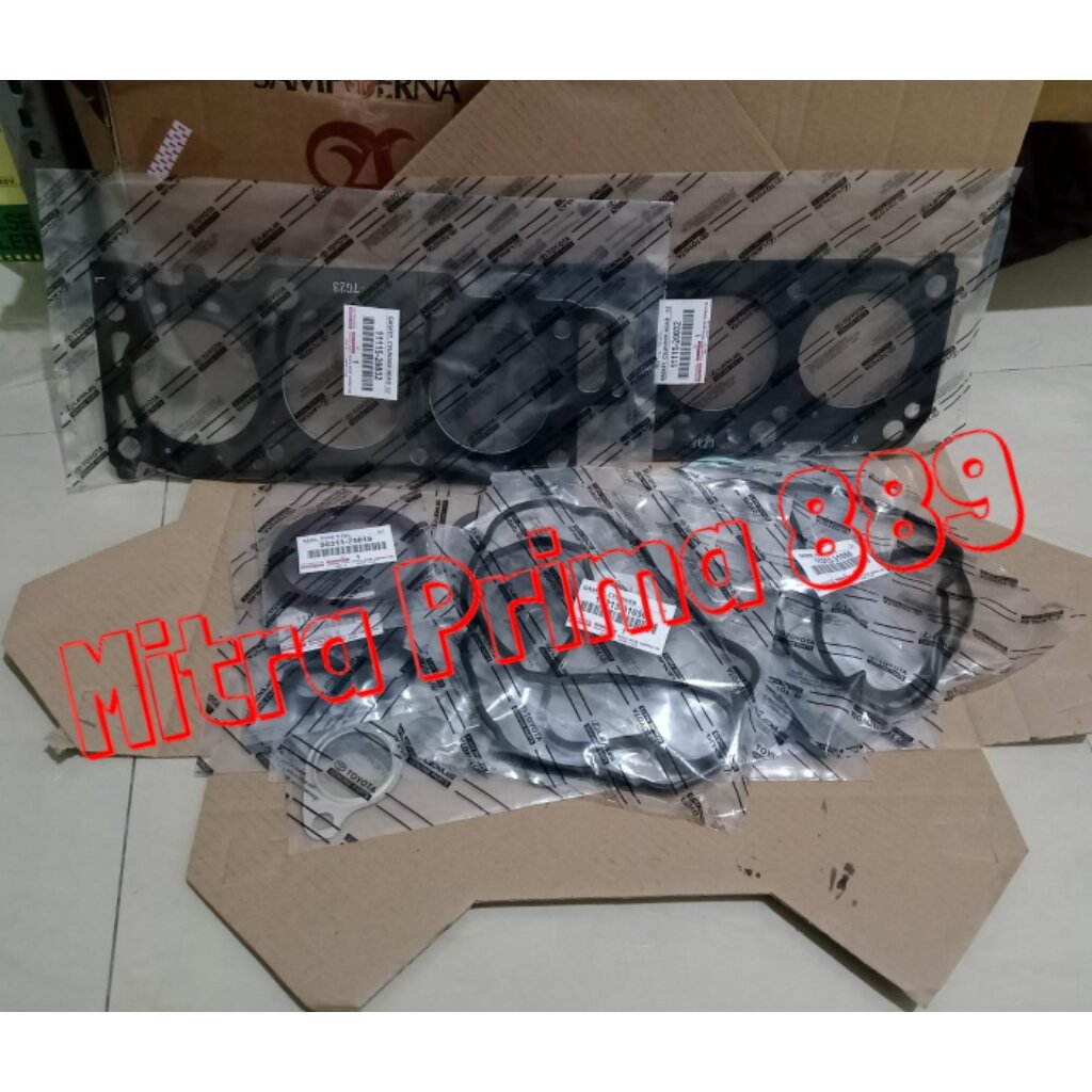 Packing Paking Gasket Full Set Toyota Camry Alphard Harrier 3.0 3.000cc 3000cc 1MZ Original ...