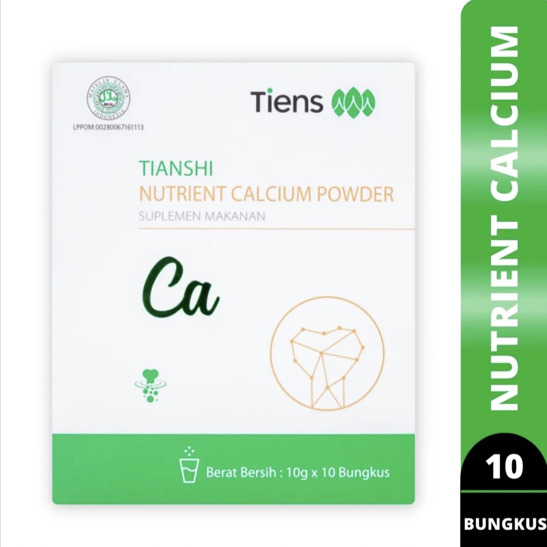 Calcium Powder isi 10 Sachet Peninggi Badan Original 100% Segel ...