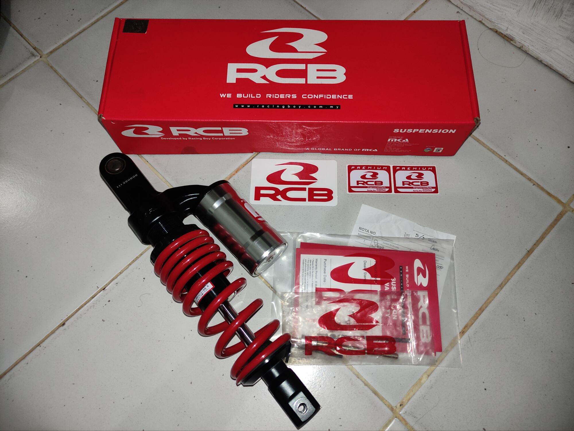 SHOCK RCB MB2 BEAT SCOOPY ORIGINAL MERAH | Lazada Indonesia