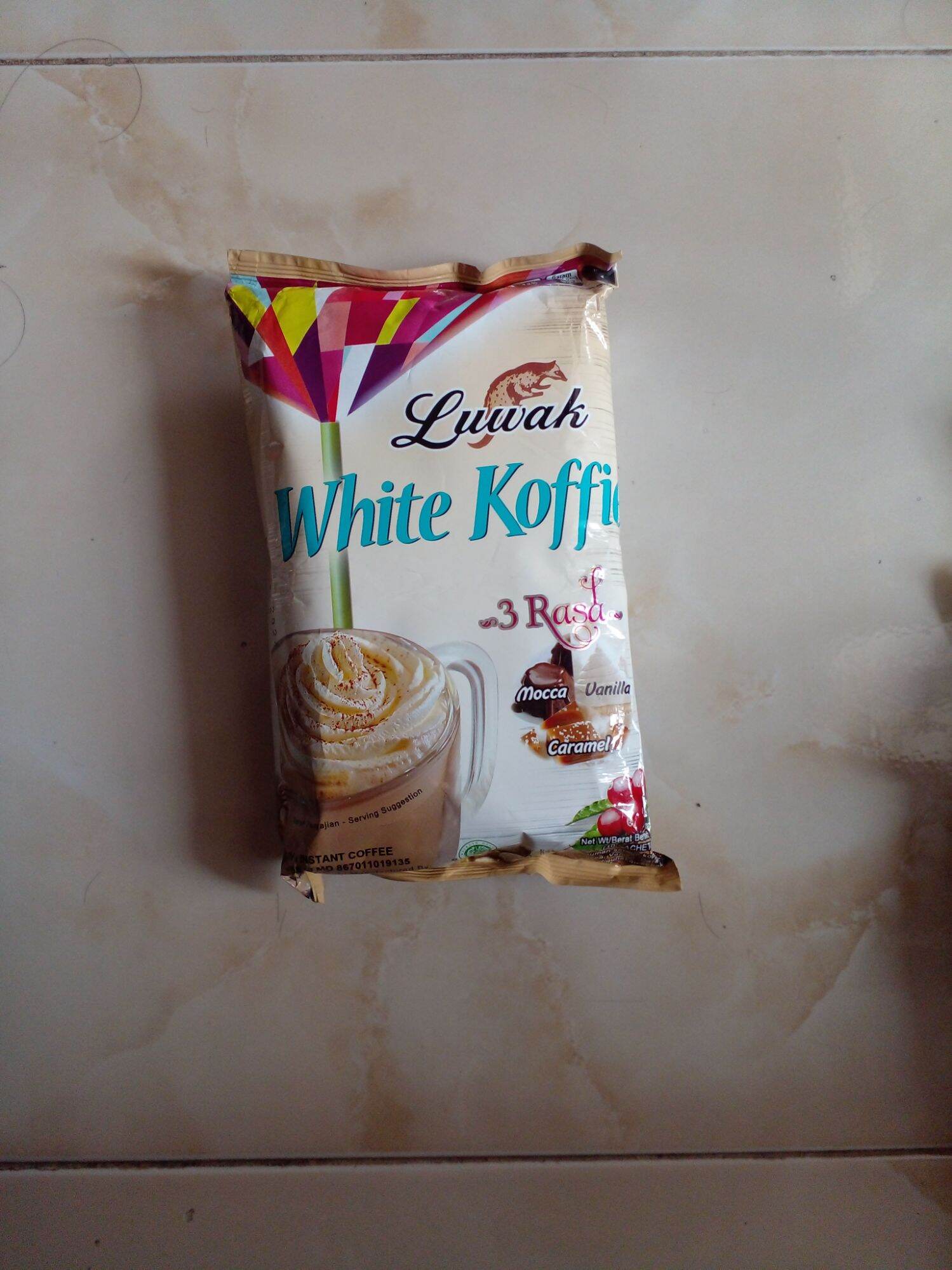 luwak white coffee 3 rasa kopi luwak tiga rasa per pack isi 10 | Lazada ...