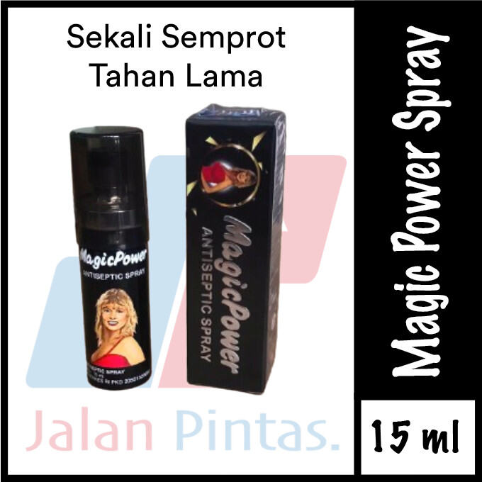 1 PAKET MAGIC POWER ANTISEPTIC SPRAY 15 ML / TISU MAGIC SPRAY BOTOL ...