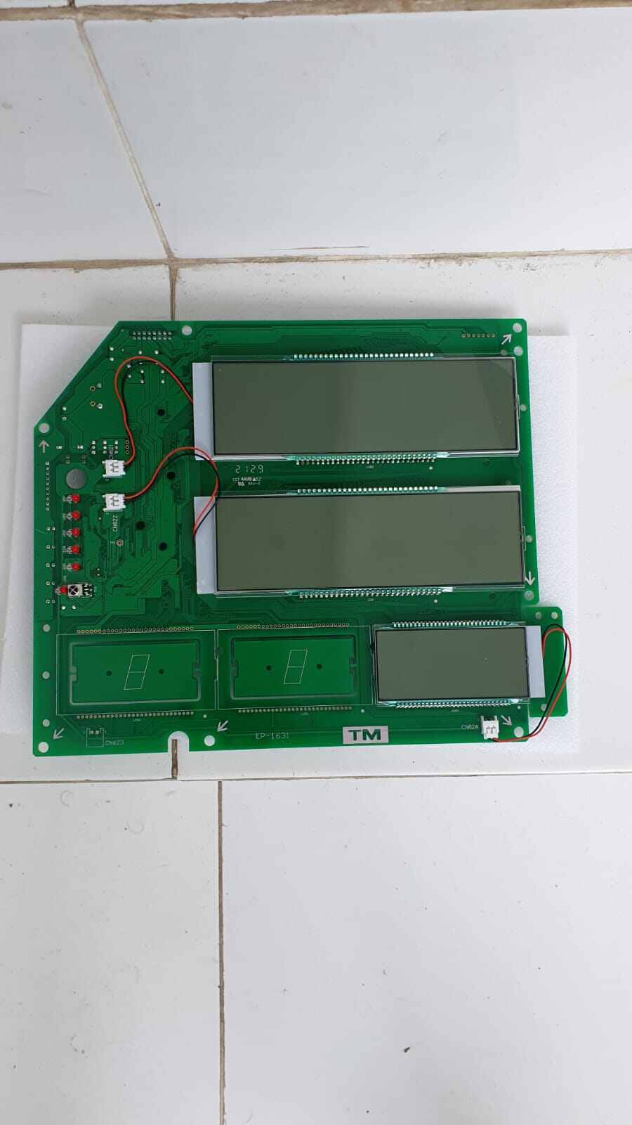 board display 6 digit tatsuno, layar lcd komplit dispenser tatsuno 6 ...