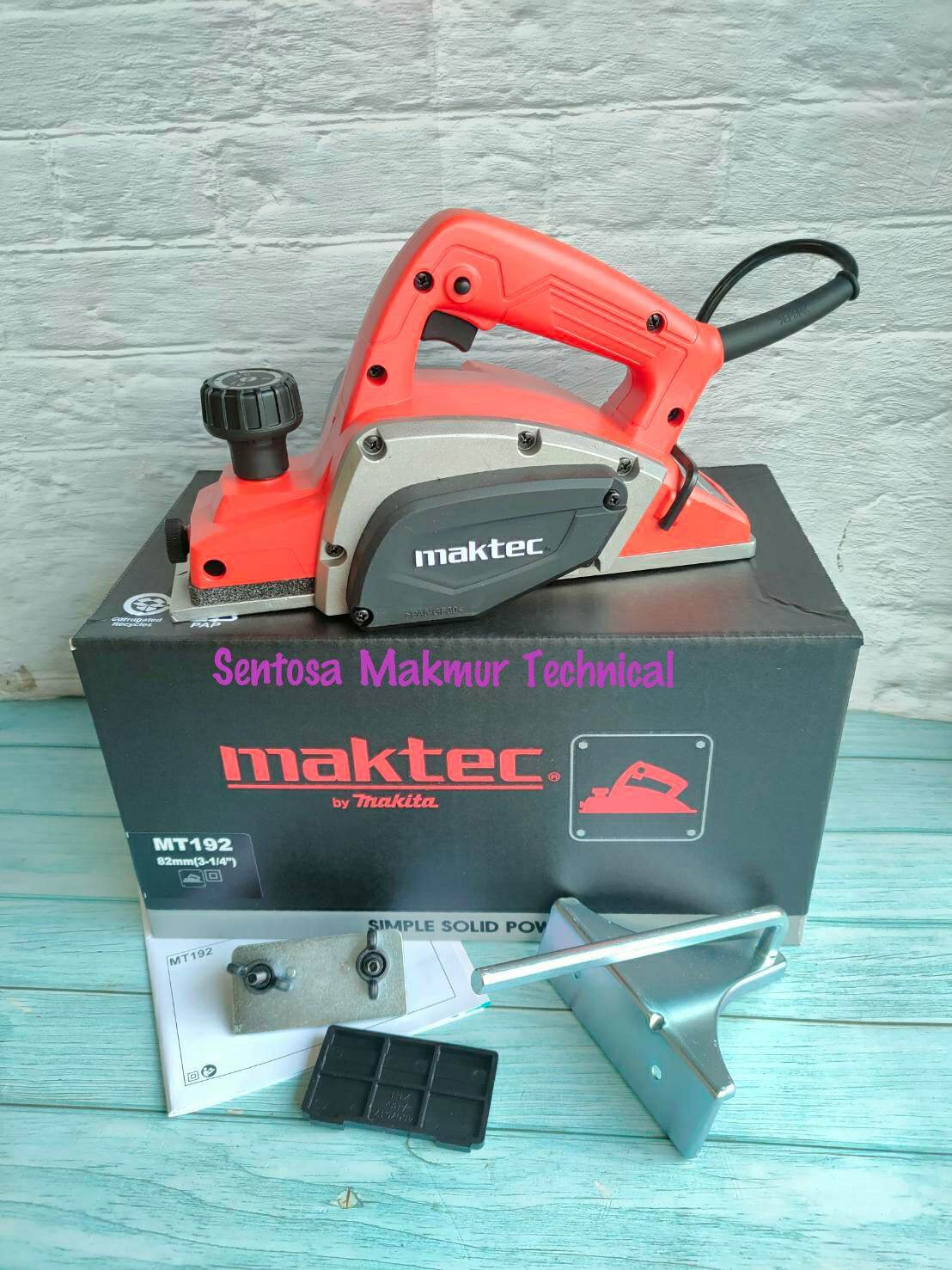 MAKTEC MT 192 Power Planer Ketam Serut Pasa Sugu Kayu MT192 | Lazada ...