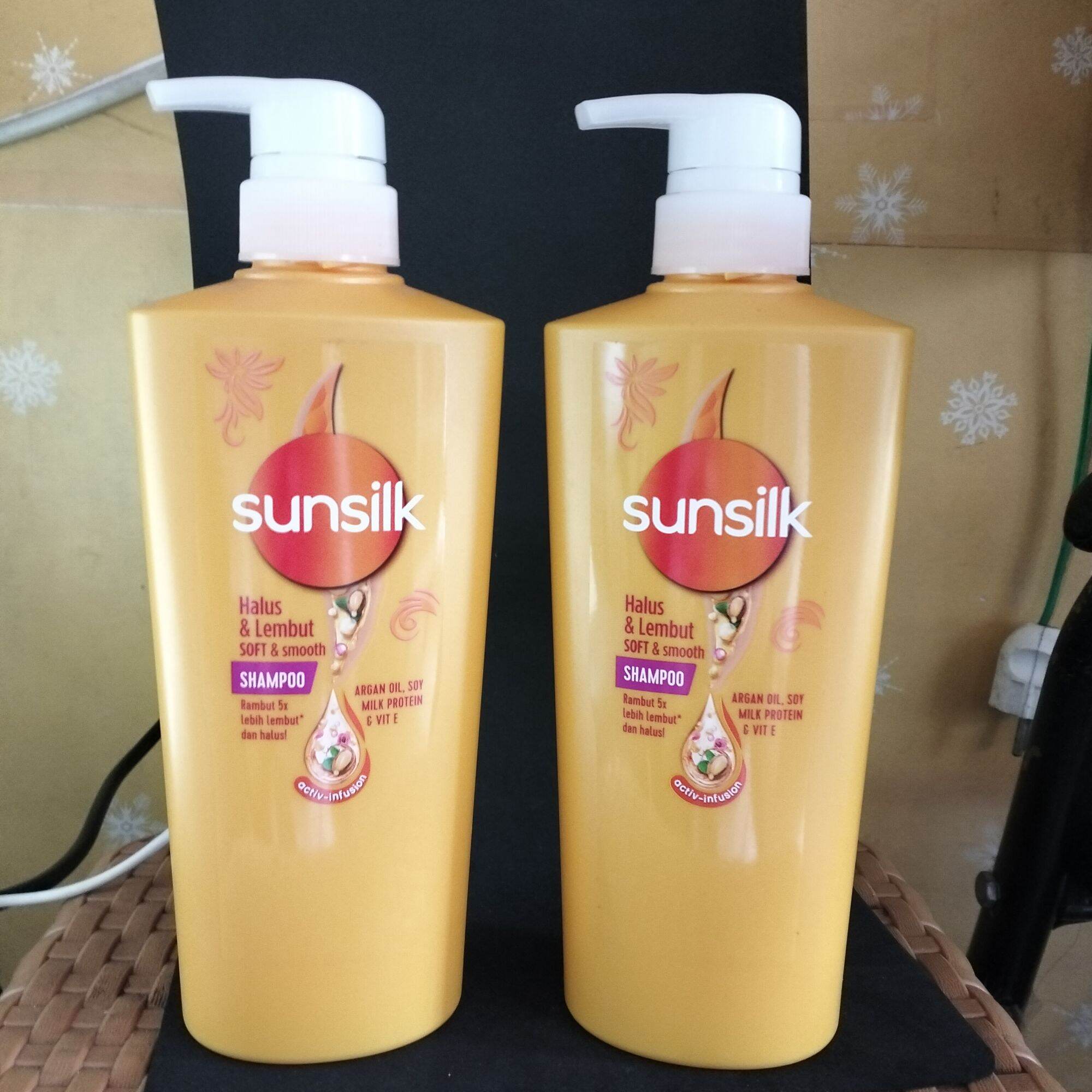 Sunsilk sampo 400ml pompa kuning besar | Lazada Indonesia